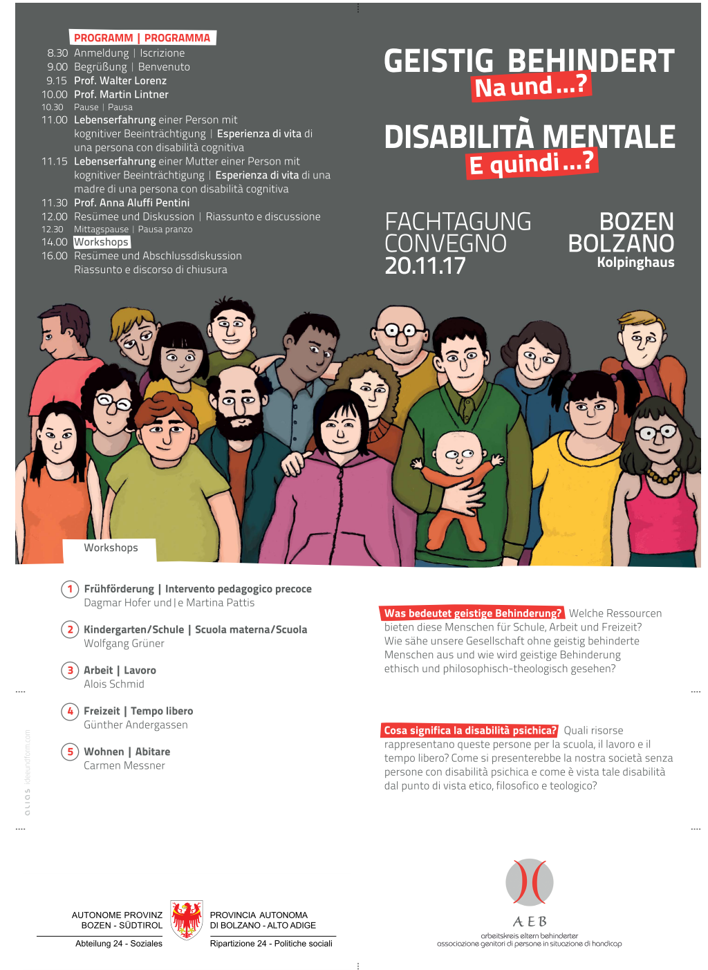 Fachtagung „Geistig behindert – na und?“ - AEB-Aktive Eltern von ...